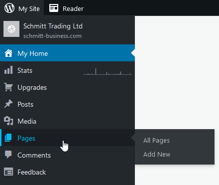 How to Nest Pages in WordPress – Schmitt Trading Ltd